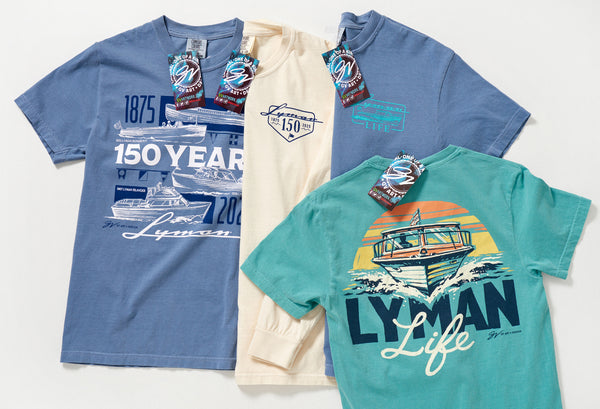 150th Anniversary Collection Lyman Boat Works - Lyman Life